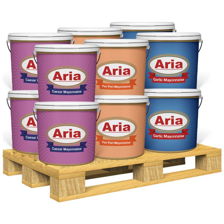 Aria 10 Litre Sauce Buckets (Pallet) - Aria Foods Aria 10 Litre Sauce Buckets (Pallet) - Aria Foods